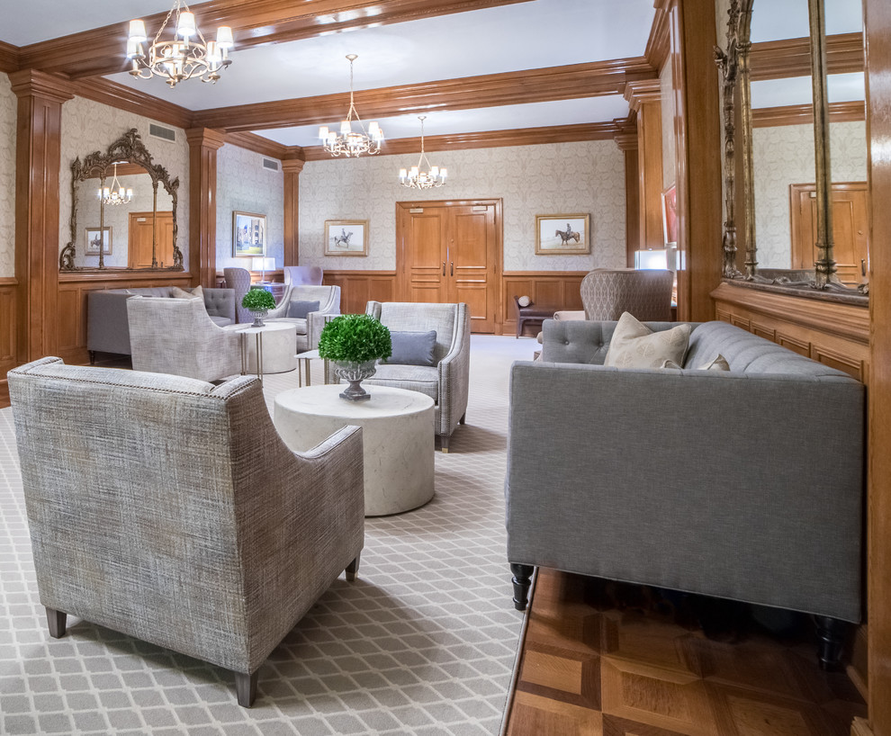 Virginia Military Institute, Moody Hall Reception Area - Traditional ...