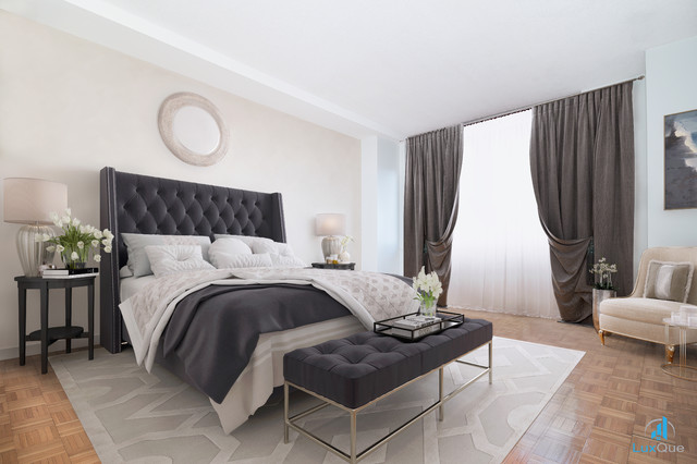 Virtually Staged Photos - Contemporary - Bedroom - New York - by LuxQue ...