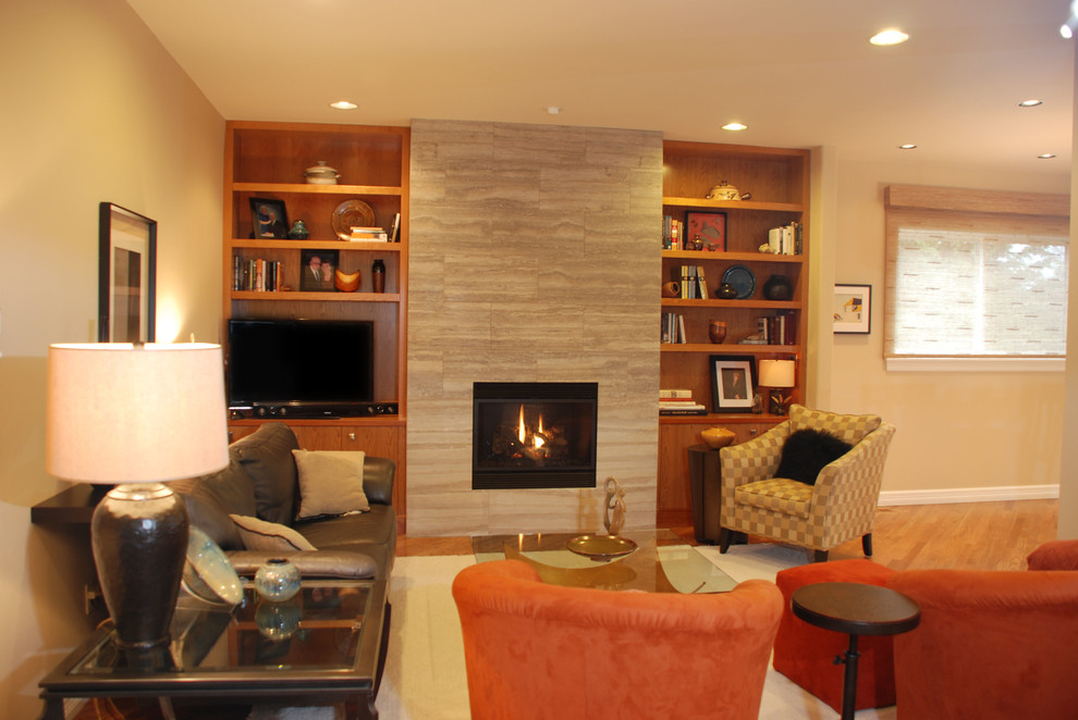 Vision Woodworks Redmond Kitchen and Living Room Remodel - Traditional ...