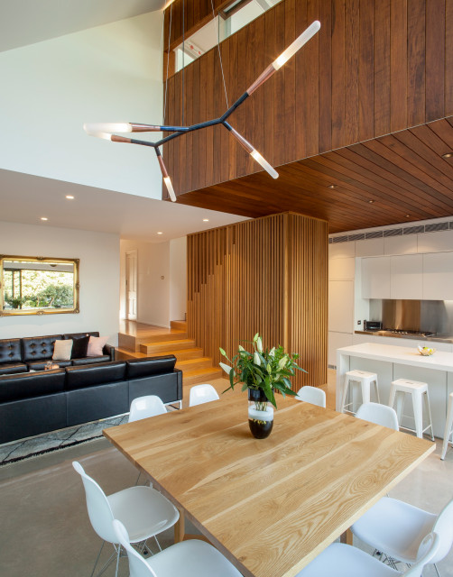 Void House - Contemporary - Living Room - Sydney - by Alchemy ...