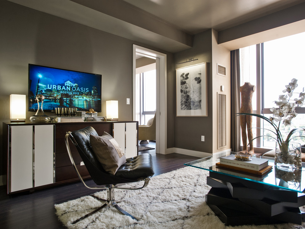 W Boston - Contemporary - Living Room - Boston - by L.Pumpa Designs | Houzz