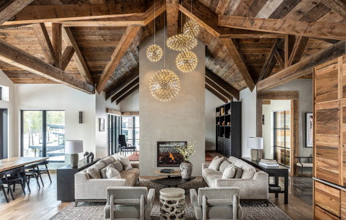 57+ Rustic Living Room Ideas ( ELEGANT & COZY ) - Stunning Designs