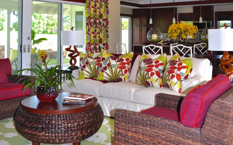 Wainani - Tropical - Living Room - Hawaii - by Kala Interior Design | Houzz