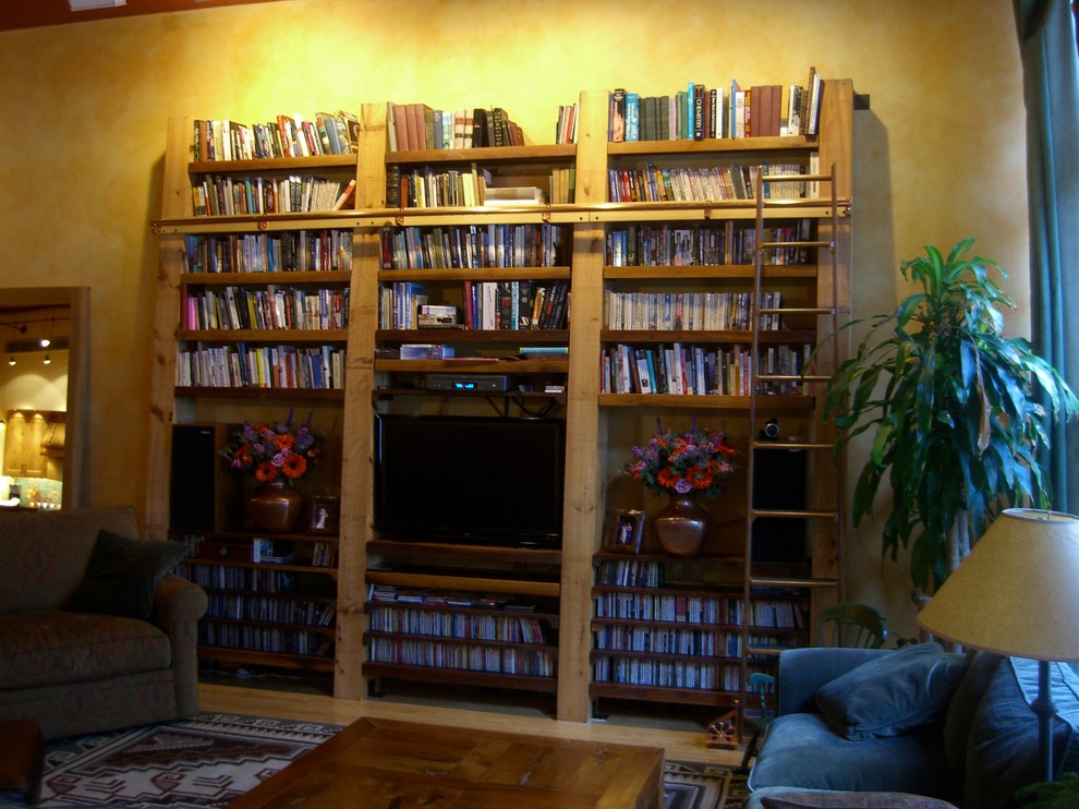 Wall Shelves - Traditional - Living Room - Phoenix - by Koering Custom ...