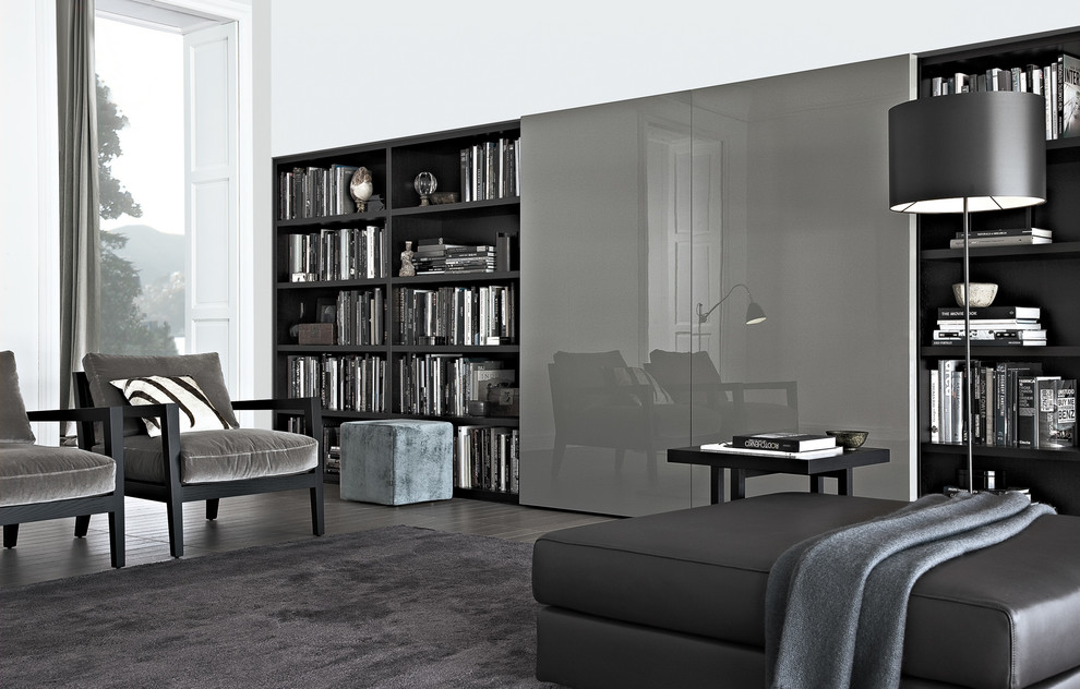Wall Systems & Book Cases - Modern - Living Room - Philadelphia - by ...