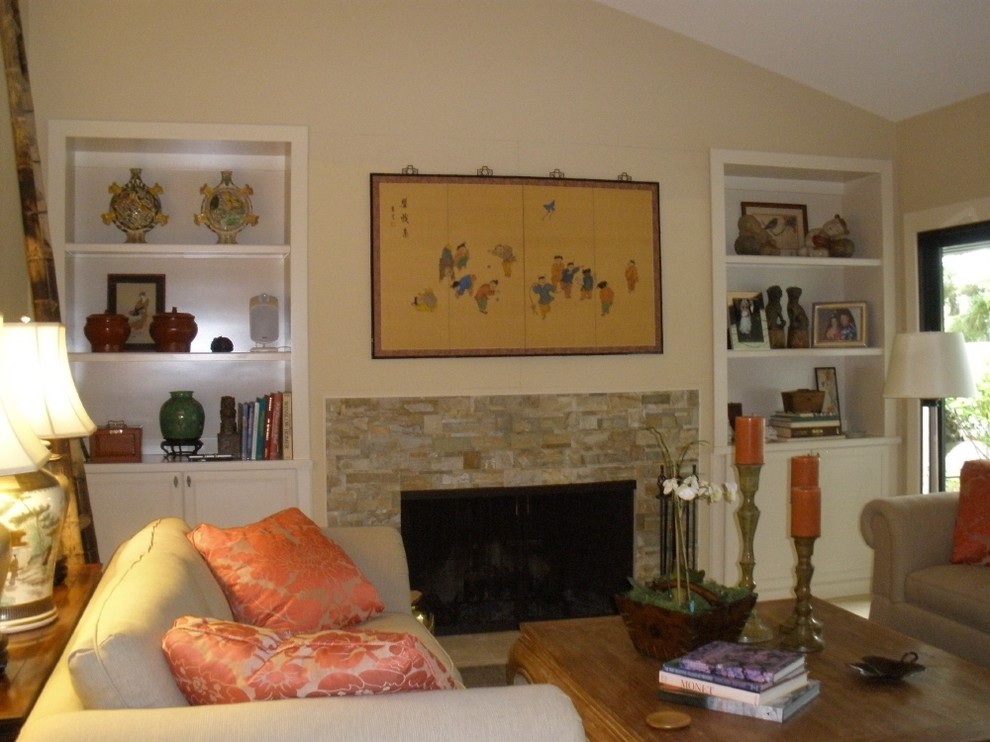 Warm traditional with contemporary colors/accents - Traditional ...