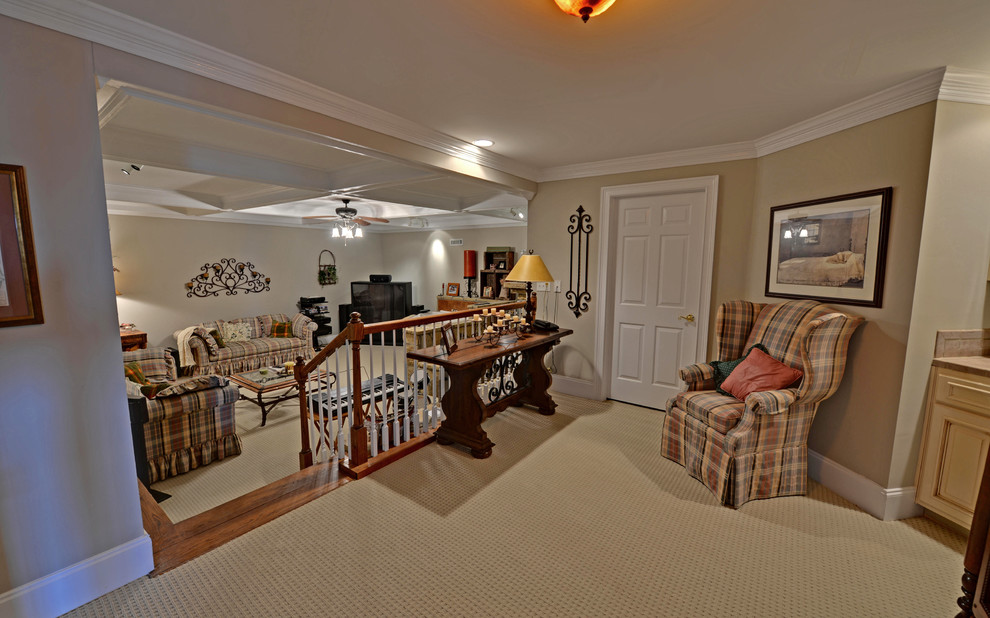 Waterfall Country Club / Lake Burton Club - Traditional - Living Room ...