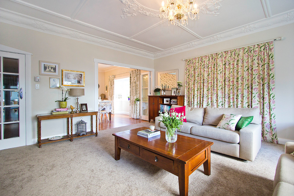 Waterloo Bungalow Renovation - Traditional - Living Room - Wellington ...