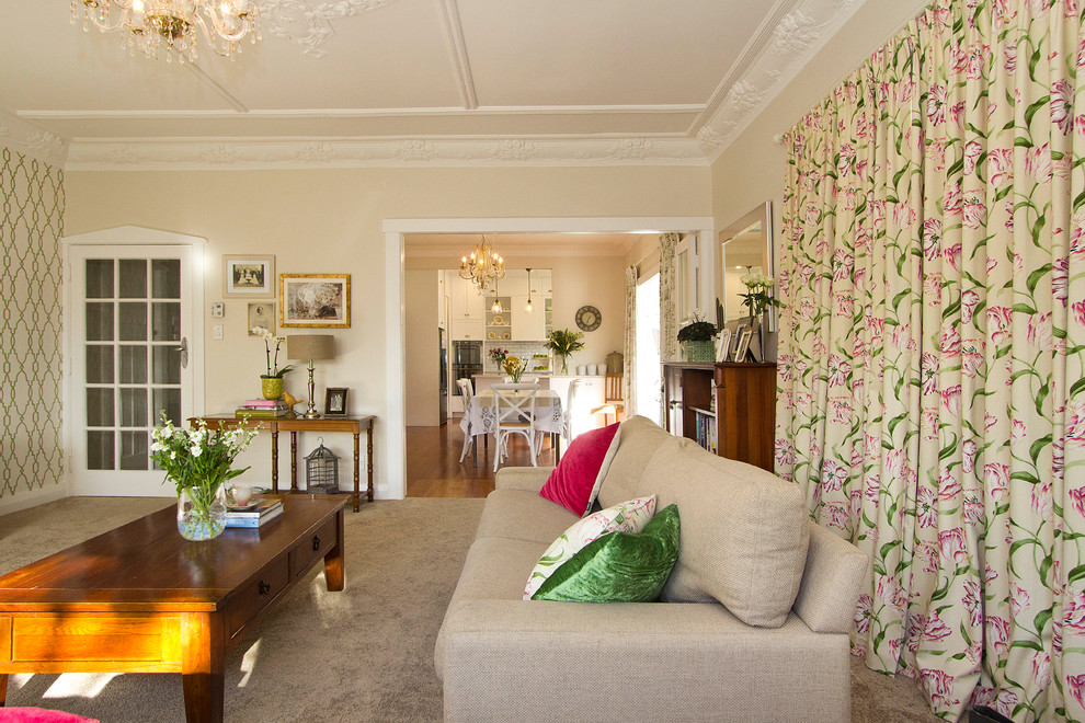 Waterloo Bungalow Renovation - Traditional - Living Room - Wellington ...