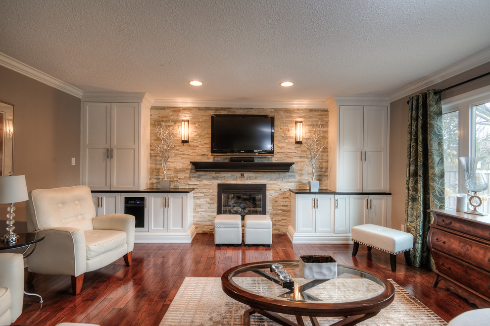 Waterloo Living Room - Craftsman - Living Room - Toronto - by KingWood ...