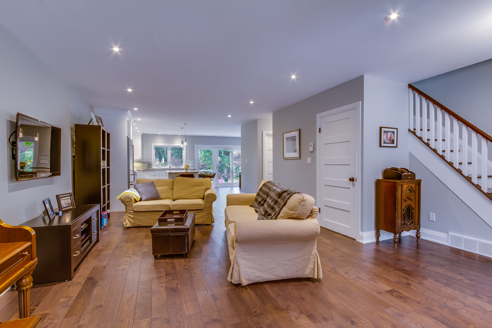 Waterloo Renovation Project Photos for client - Living Room - Toronto ...