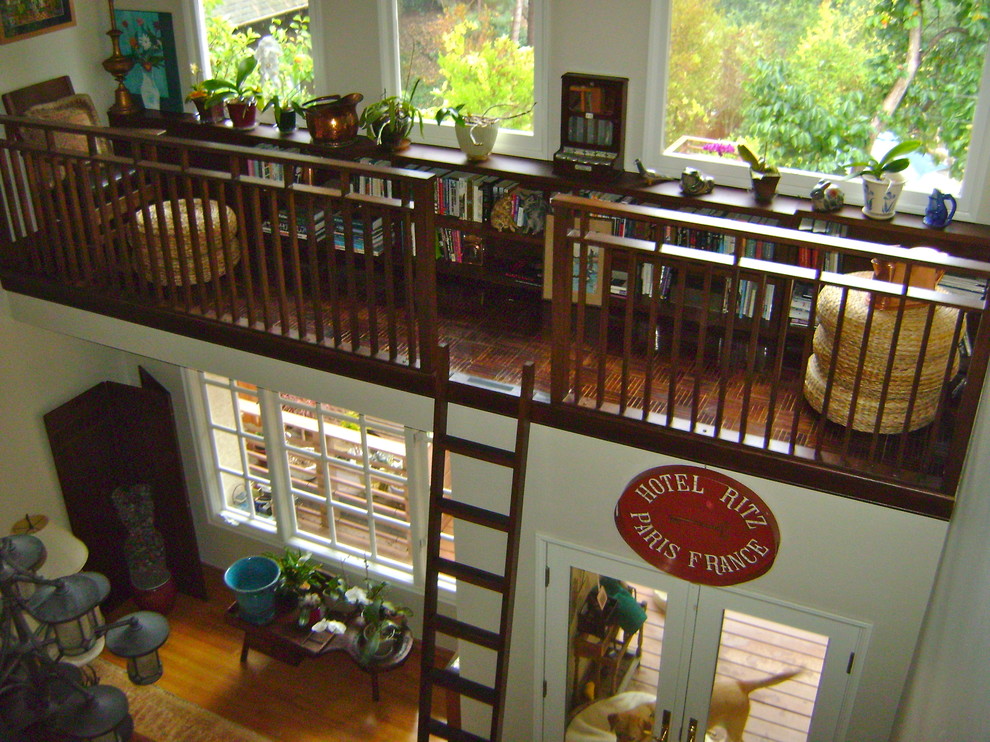 West Los Angeles Small Loft Space - Traditional - Living Room - Los ...