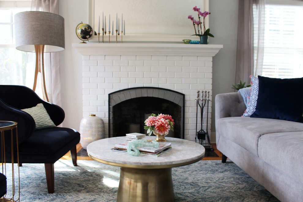 West Seattle Living Room - Midcentury - Living Room - Seattle - by ...