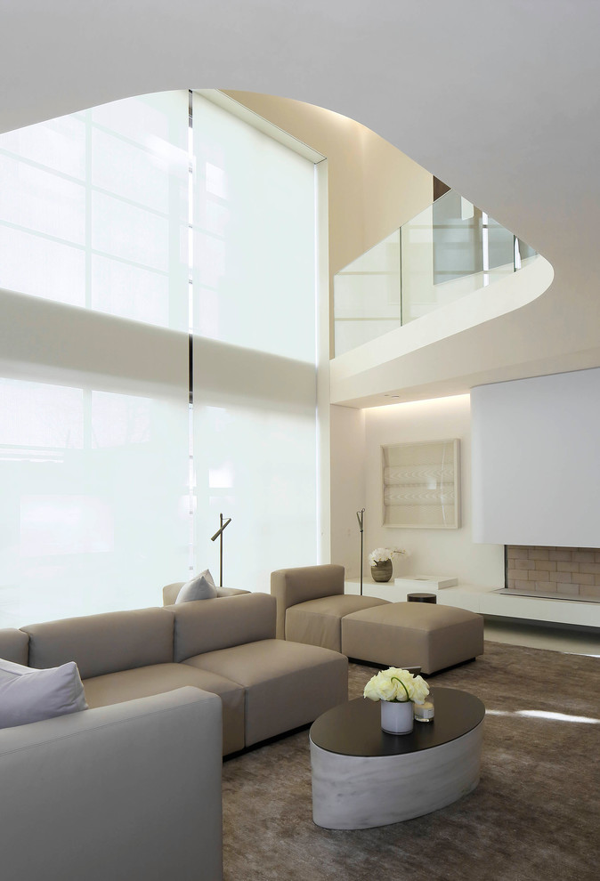 West Village Townhouse - Modern - Living Room - New York - by Rusk ...