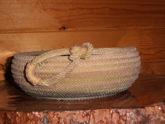 Western Cowboy Mirrors and Ranch Rope Bowls - Rustic - Living Room ...