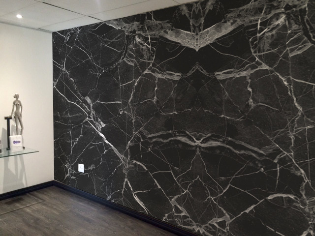 What Our Wallpapers Look Like - Contemporain - Salon - Kent - par Robin ...
