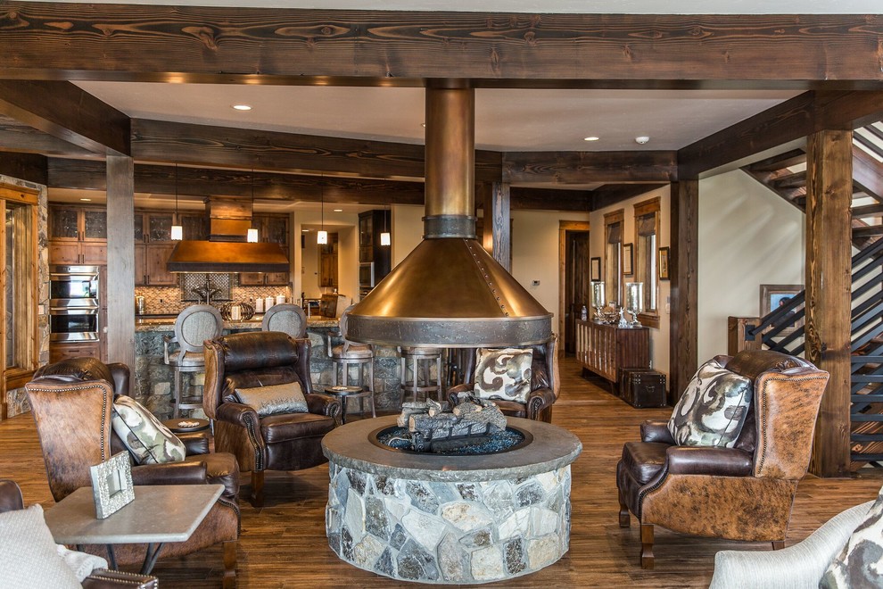 Whitewater Falls - Rustic - Living Room - Boise - by Interior ...