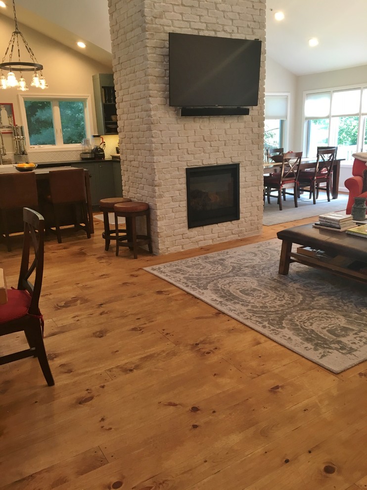 Wide Plank Pine Floors - Hastings-on-the-Hudson, NY - Country - Living ...