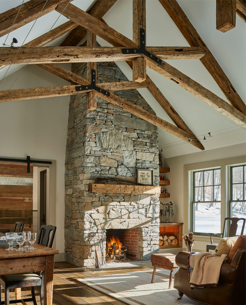 Wild Apple - Farmhouse - Living Room - Boston - by SV Design | Houzz