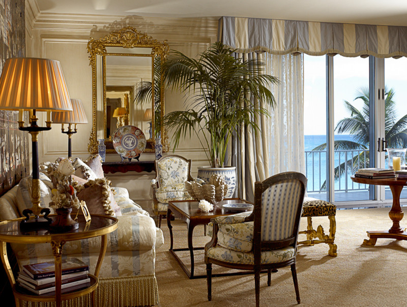 William R Eubanks Interior Design, Inc. - Traditional - Living Room ...