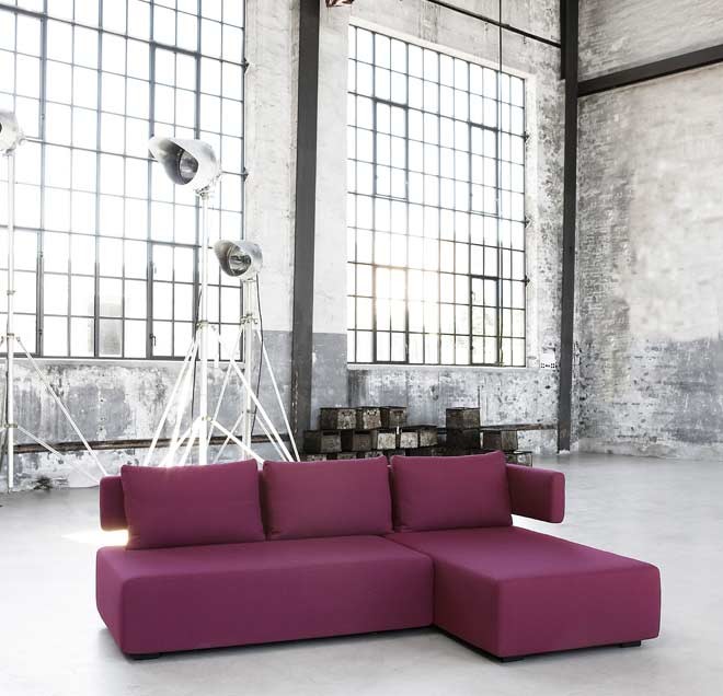 Wind Sofa Bed from Softline, designer sofabeds | Imagine Living ...