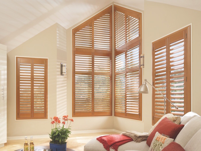 Window Treatments for Angled, Sloped and Triangle-Shaped Windows ...