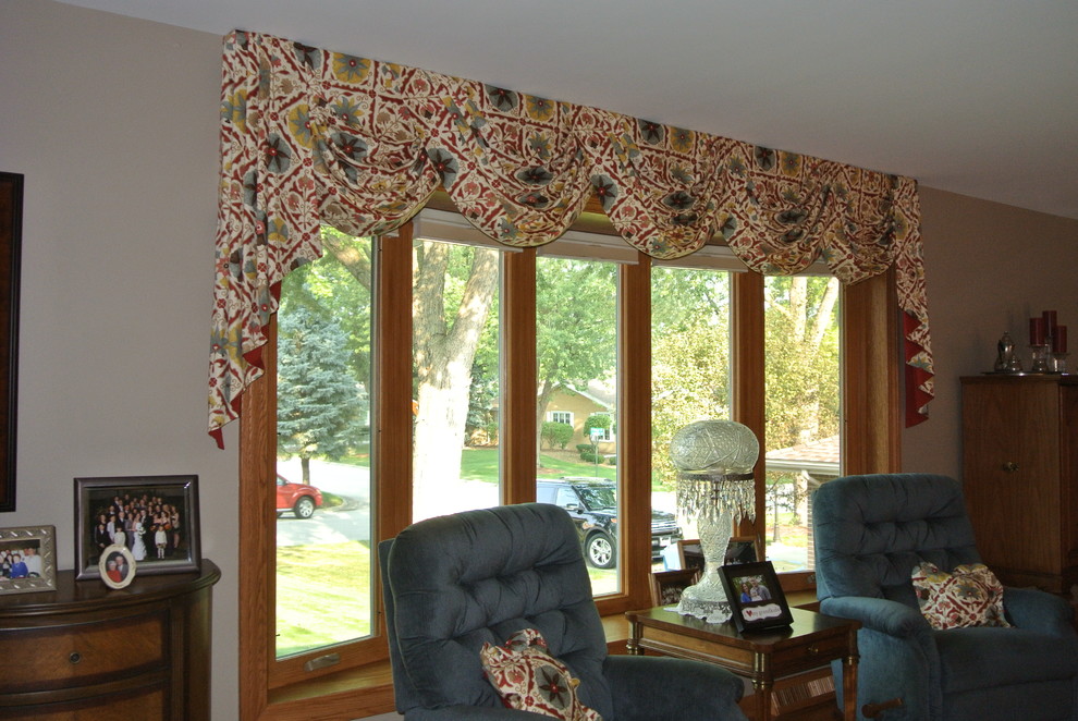 Window Treatments - Transitional - Living Room - Chicago - by KCR ...