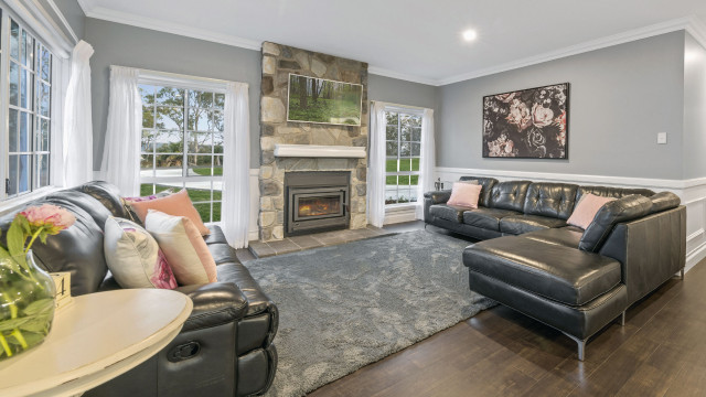 Sliding Windows with colonial bars - Modern - Living Room - Other - by ...