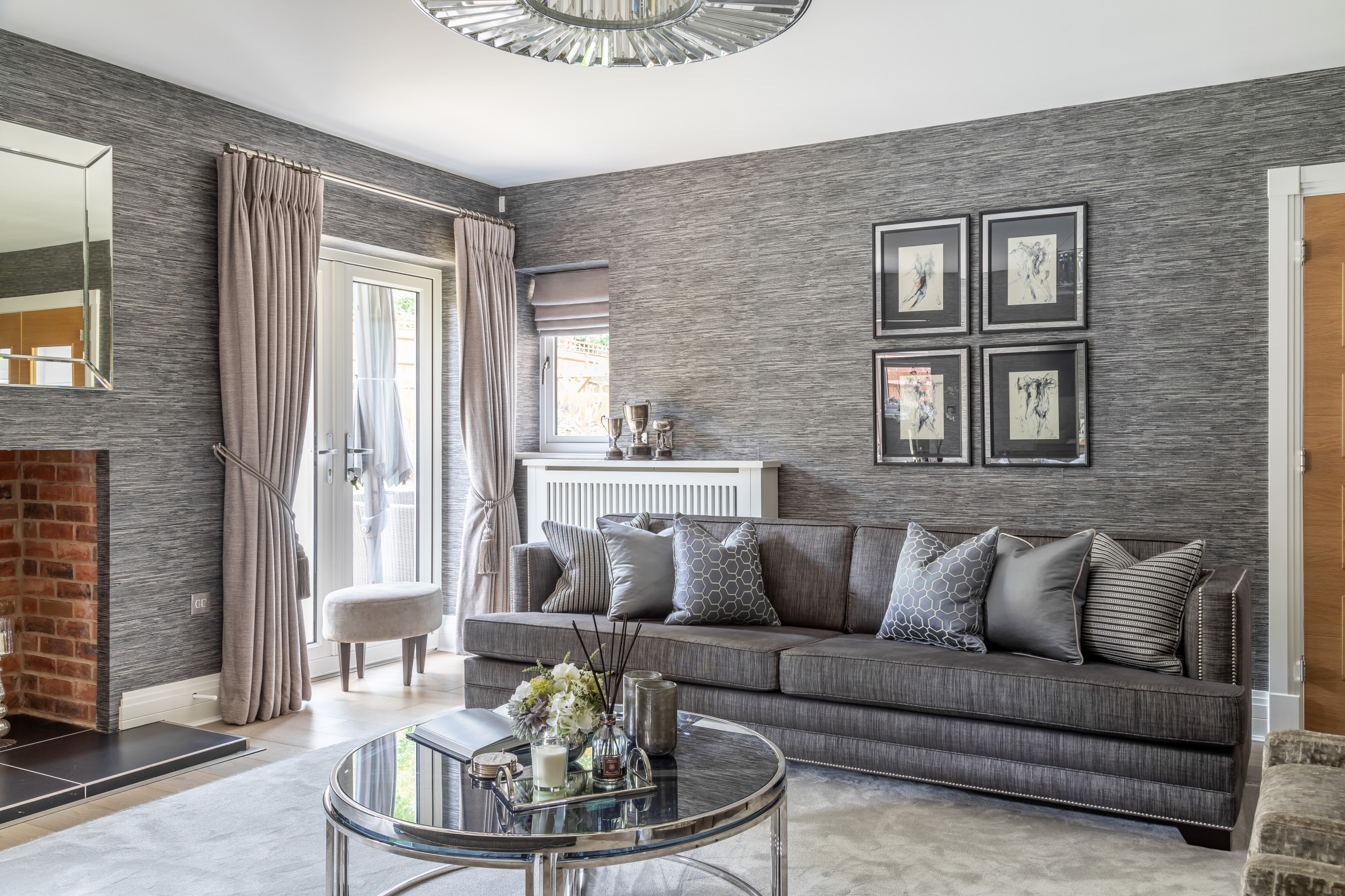 Grey Living Room Designs | Cabinets Matttroy