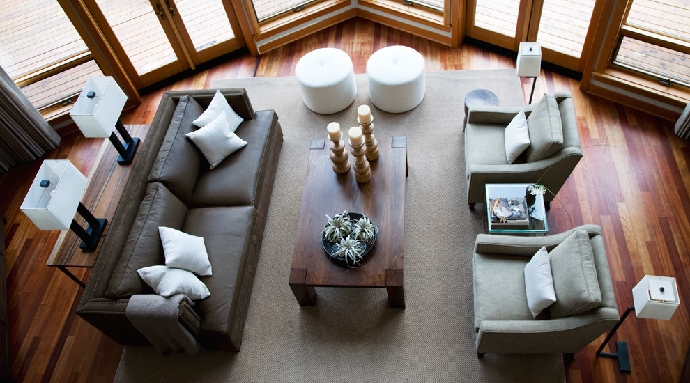 Wolf Island - Traditional - Living Room - Vancouver - by Kelly Deck ...
