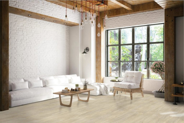 Wood Look Tile - Contemporary - Living Room - Philadelphia - by User ...