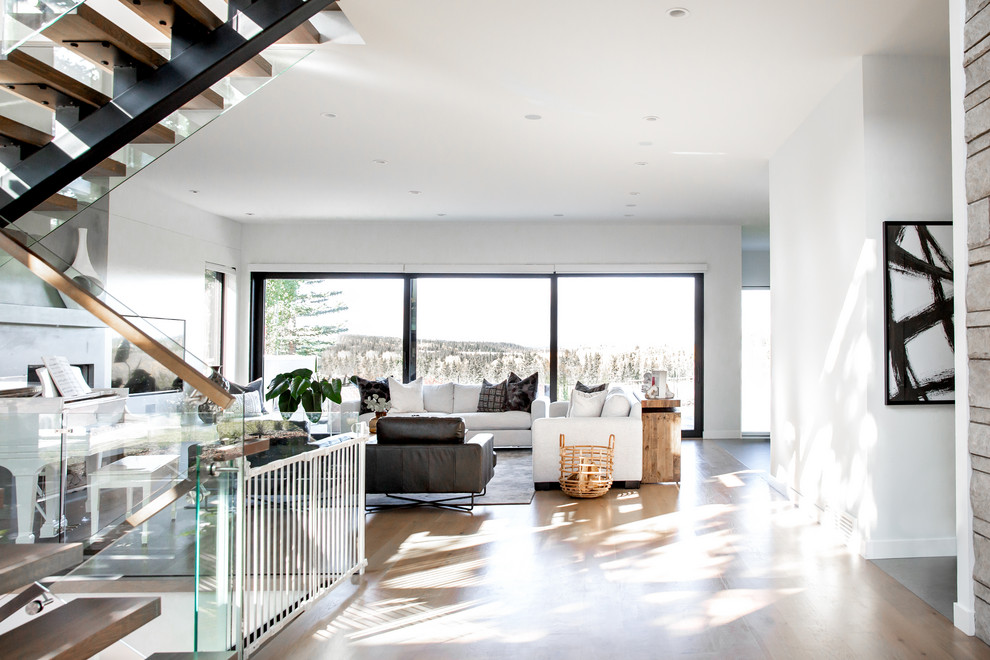Woodacres Residence - Modern - Living Room - Calgary - by User | Houzz