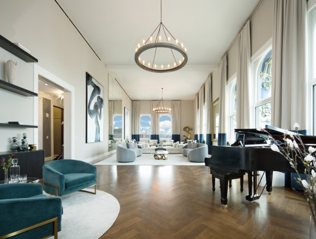 Woolworth Tower Residence 40th Floor - Living Room - New York - by ...