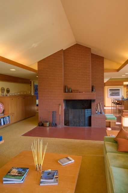 Wright Again - Modern - Living Room - Seattle - by Copeland ...