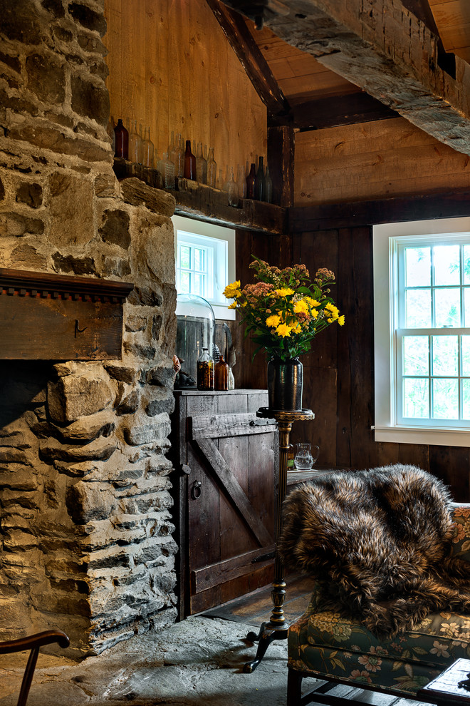Writers' cottage - Traditional - Living Room - New York - by Crisp ...