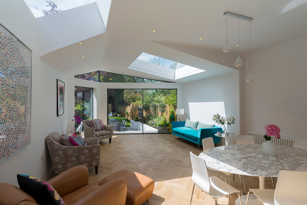 ZINC EXTENSION - Contemporary - Living Room - London - by Simon ...