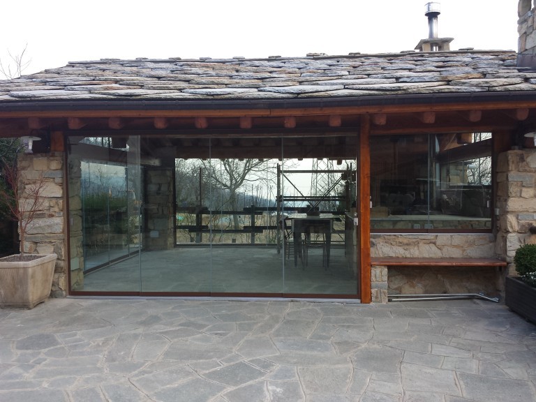 Portico verandato - Rustico - Patio - Torino - di Omphalos - comfort in ...