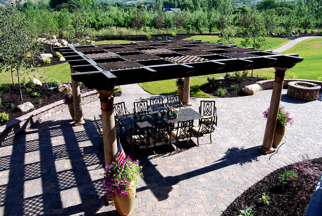 10 Five-Star Arbors Pergolas Gazebos: Full Wrap Roof - Contemporary ...