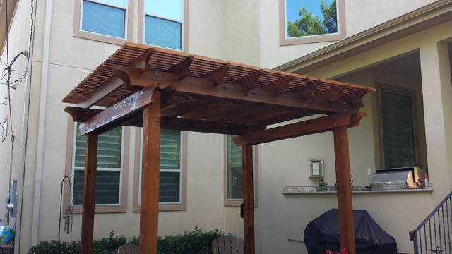 10' x 12' Pergola - Patio - Houston - by Texan Pergola | Houzz UK