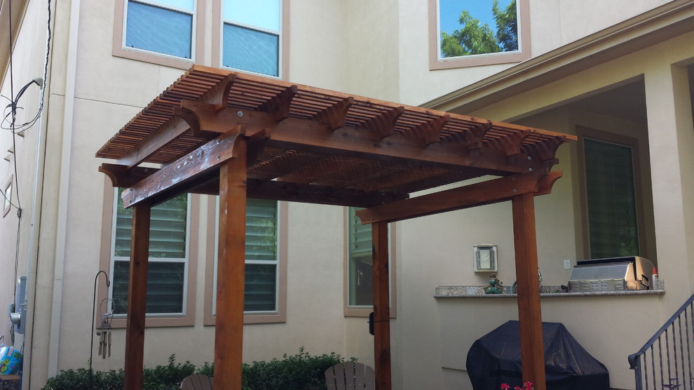 10' x 12' Pergola - Patio - Houston - by Texan Pergola | Houzz