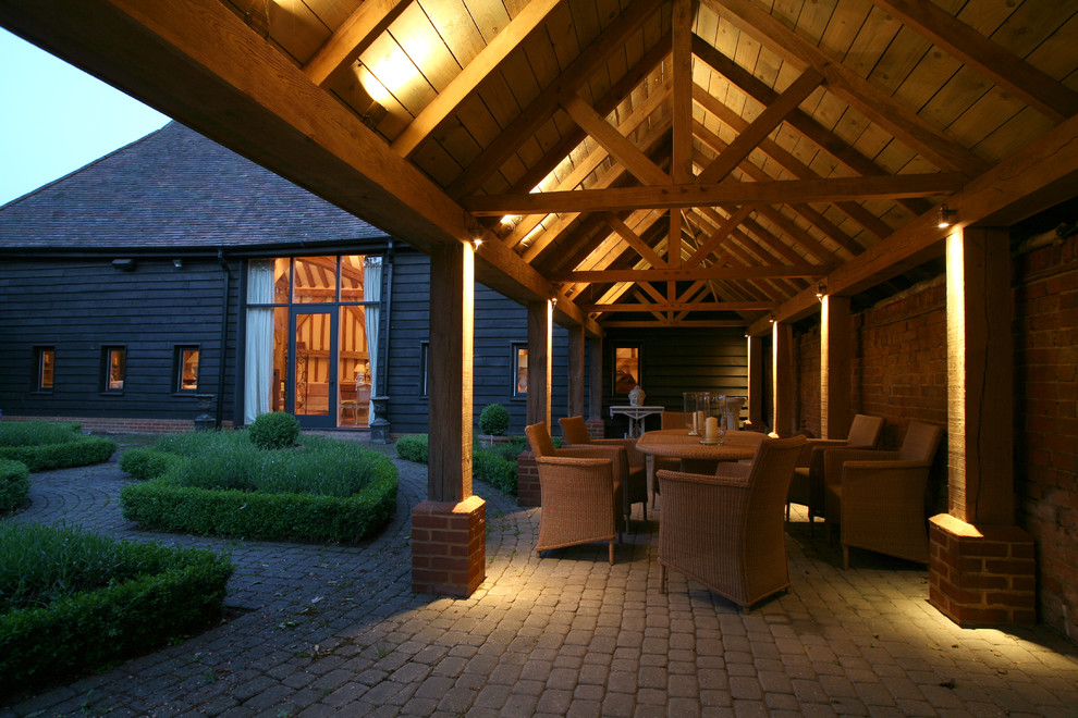 15th Century Barn Conversion - Rustic - Patio - Surrey - by Custom ...