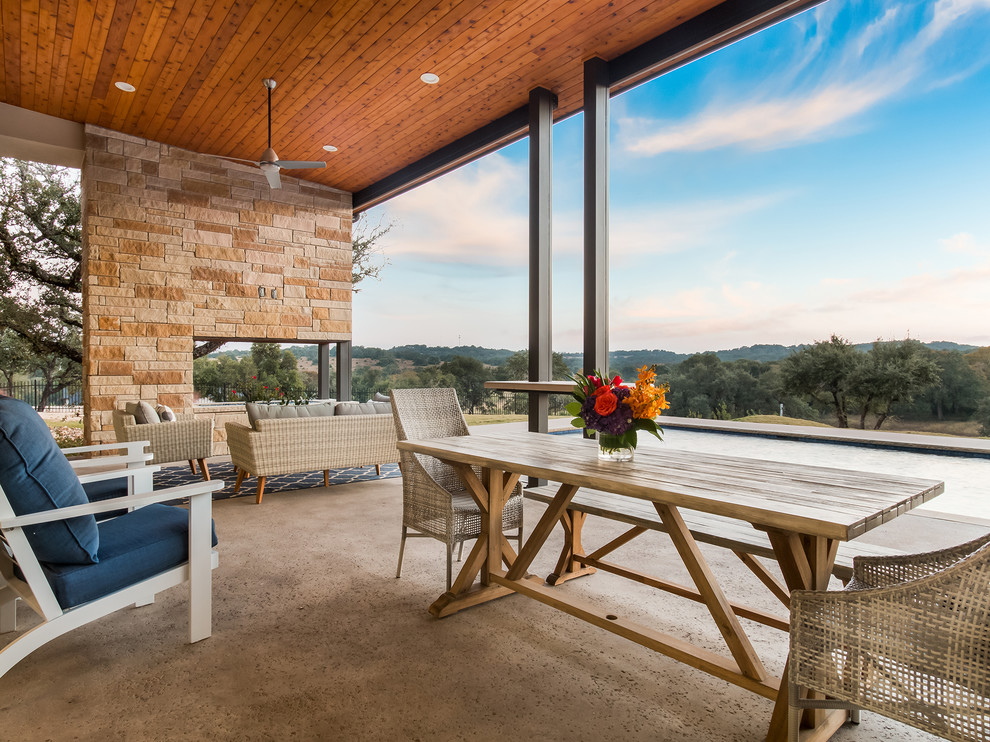16925 Whispering Breeze - Contemporary - Patio - Austin - by Gottesman ...