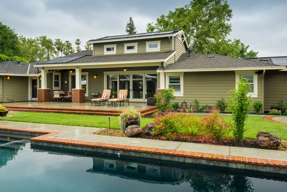 1950’s Home Gets Contemporary Redesign - Traditional - Patio ...