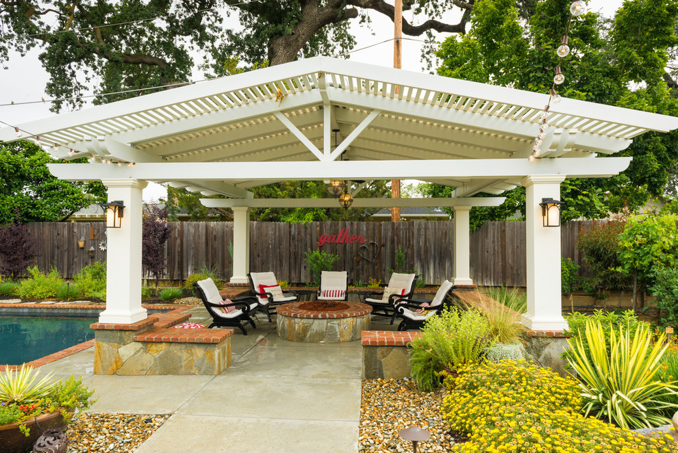 1950’s Home Gets Contemporary Redesign - Traditional - Patio ...