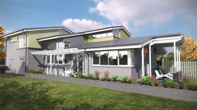 1960's project home revisited - Midcentury - Patio - Sydney - by Dr ...