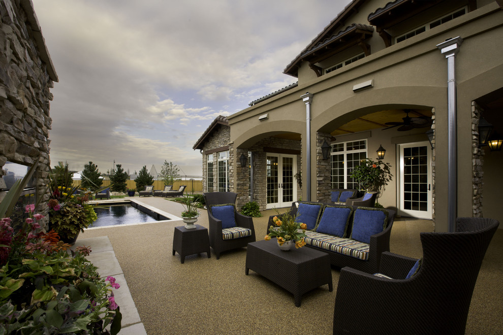 2008 Parade of Homes house - Mediterranean - Patio - Denver - by ...