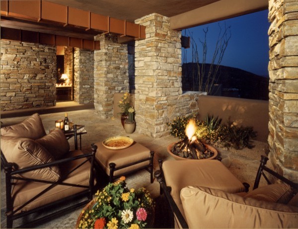 A Custom Home in the Homesteads - Modern - Patio - Phoenix - by James ...