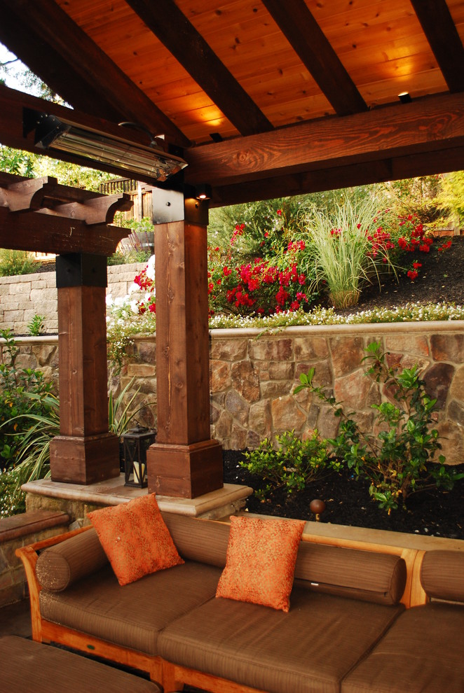 A Lavish Outdoor Living Space - Lafayette, CA - Traditional - Patio ...