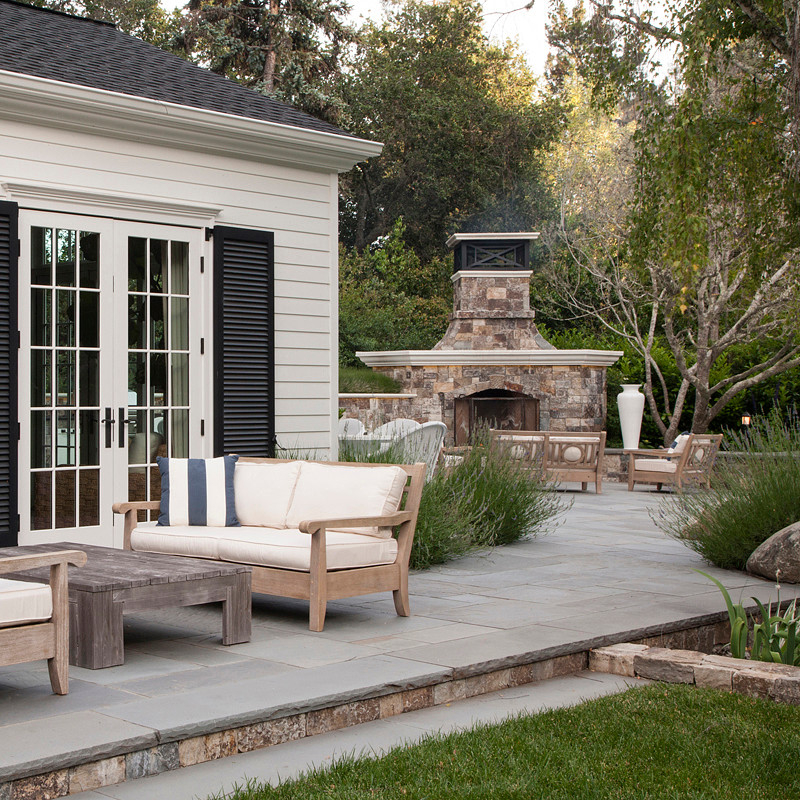 A Naturalistic Colonial Garden - Traditional - Patio - San Francisco ...