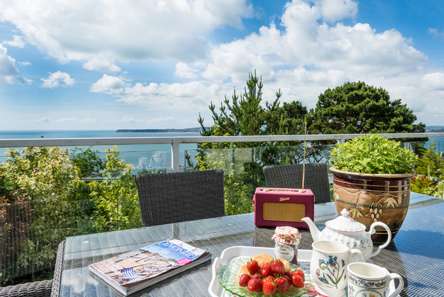 A place to enjoy the garden - Beach Style - Patio - Devon - by Colin ...